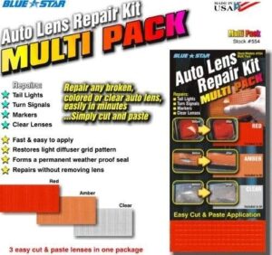 blue star auto lens repair kit multi-pack