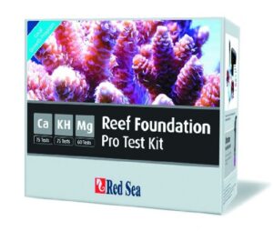 red sea reef foundation test kit - calcium, alkalinity & magnesium