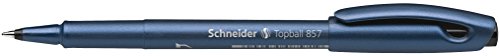 Schneider Topball 857 Rollerball 0.6mm, Box of 10, Black (8571)