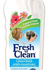 PetAg Fresh 'n Clean Oatmeal 'n Baking Soda Dog Conditioner - Tropical Fresh Scent - 18 fl oz