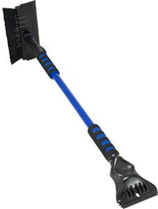 subzero 14015 54" avalanche snowbroom with pivoting brush head and squeegee