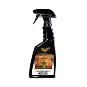 meguiar's gold class rich leather & vinyl cleaner - 16 oz spray bottle