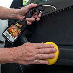 Meguiar's Gold Class Rich Leather & Vinyl Cleaner - 16 Oz Spray Bottle