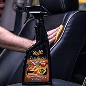 Meguiar's G18616 Gold Class Leather Conditioner – 16 Oz Spray Bottle