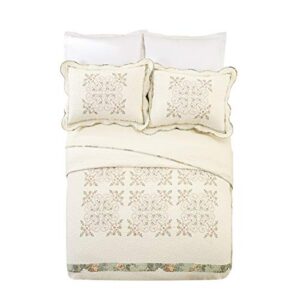 Mary Janes Farm Vintage Treasure, Standard Sham, Ivory