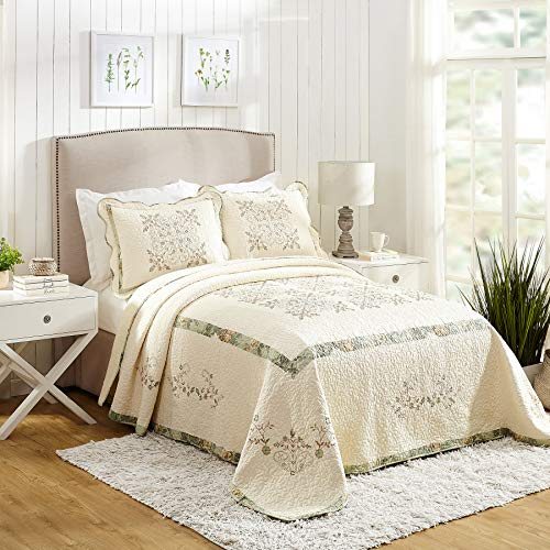 Mary Janes Farm Vintage Treasure, Standard Sham, Ivory