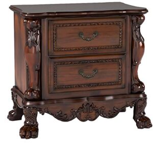 acme dresden nightstand - 12143 - cherry oak