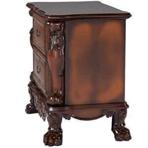 ACME Dresden Nightstand - 12143 - Cherry Oak