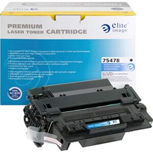 elite image remanufactured toner cartridge - alternative for hp 55a (ce255a)