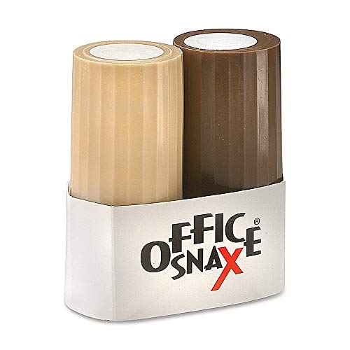 Office Snax OFX00057 Salt and Pepper Shaker Set, One 4-Ounce Salt Shaker and One 1.25-Ounce Pepper Shaker