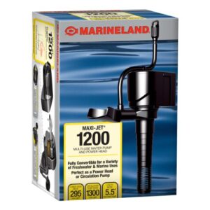 MarineLand Maxi-Jet 1200, Multi-Use Water Pump and Power Head, Fully Convertible