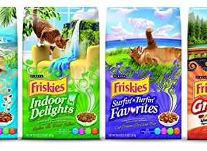 Friskies Dry Cat Food, Tender & Crunchy Combo, 3.15-Pound Bag, Pack Of 3