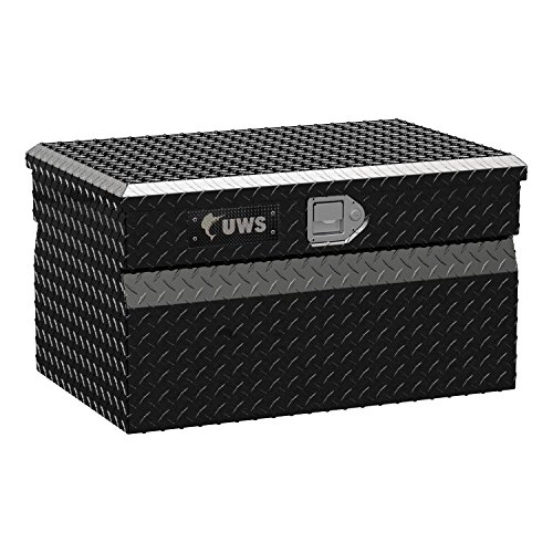 UWS TBC-30-BLK Black 30" Standard Chest with Beveled Insulated Lid