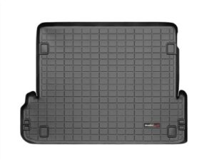 weathertech custom fit cargo liners for lexus gx, black