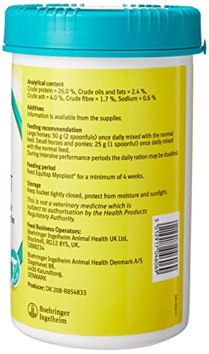 Equitop Myoplast Supplement For Horses 1.5kg By Equitop Myoplast