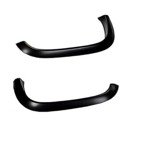 bushwacker extend-a-fender extended front fender flares | 2-piece set, black, smooth finish | 40103-02 | fits 1999-2006 chevrolet/gmc silverado/sierra 1500; 1999-2004 2500; 01-06 1500 hd/2500 hd/3500