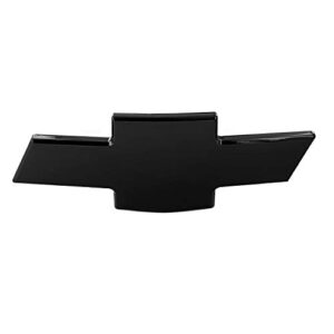 all sales ami 96021k chevy 06-12 impala rear bowtie trunk emblem without border- black powdercoat