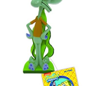 Penn-Plax Squidward Aquarium Resin Décor Ornament - Bring a Little Bikini Bottom and Spongebob to Your Tank - Stands 6.75" high