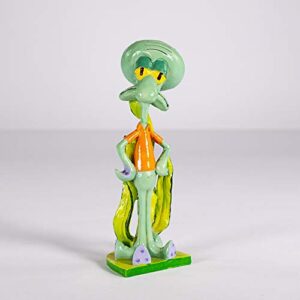 Penn-Plax Squidward Aquarium Resin Décor Ornament - Bring a Little Bikini Bottom and Spongebob to Your Tank - Stands 6.75" high