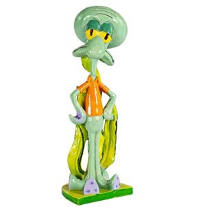 Penn-Plax Squidward Aquarium Resin Décor Ornament - Bring a Little Bikini Bottom and Spongebob to Your Tank - Stands 6.75" high