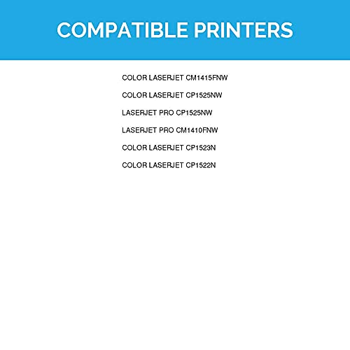 LD Products Toner Cartridge Replacement for HP 128A CE322A (Yellow) Compatible with Color Laserjet CM1415fnw, CP1525nw, CP1523n, CP1522n Laser Jet Pro CP1525nw, CM1410fn Printers