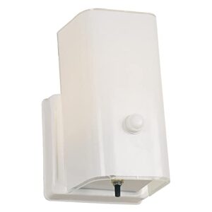 Design House 501130 1 Light Wall Light, White