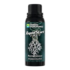 general hydroponics rapidstart, plant food, 1-0.5-1, 275 ml.