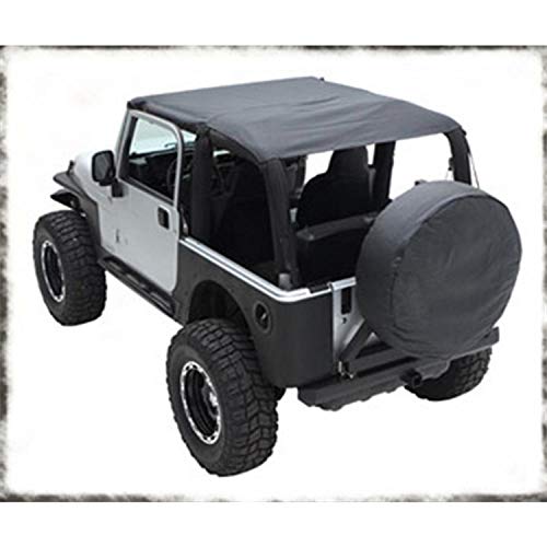 Smittybilt 93735 Black Diamond Extended Top for Jeep Unlimited LJ