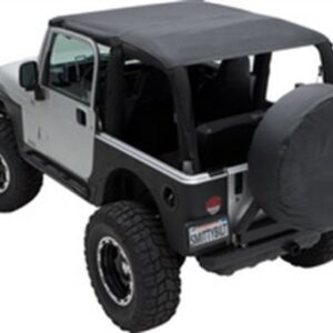 Smittybilt 93735 Black Diamond Extended Top for Jeep Unlimited LJ