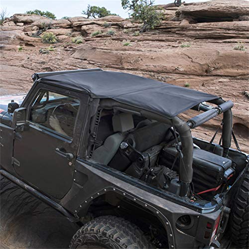 Smittybilt 93735 Black Diamond Extended Top for Jeep Unlimited LJ