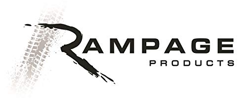 Rampage Rear Tailgate Gas Strut Stabilizer | Black | 86618 | Fits 2007 - 2010 Jeep Wrangler JK