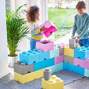 LEGO Light Purple Storage Box Brick 4 DIF