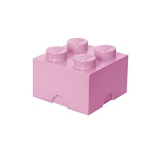 LEGO Light Purple Storage Box Brick 4 DIF