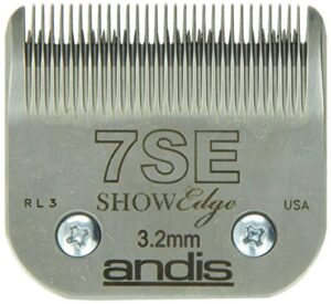 andis pet no.7se blade set, 1/8-inch, 3.2mm (65605)