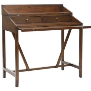 safavieh american homes collection wyatt dark teak writing desk