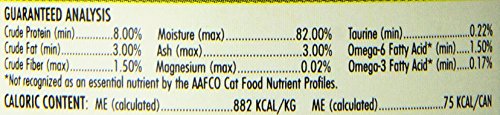 AvoDerm Natural Grain Free Salmon & Chicken Entrée in Gravy Wet Cat Food 3 oz (Pack of 24)