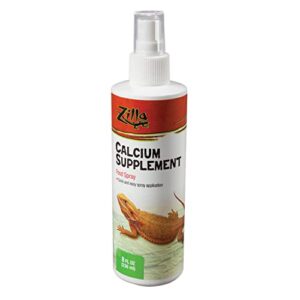 zilla calcium supplement spray 8 fluid ounces