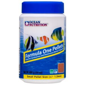 ocean nutrition formula one pellets 14-ounces (400 grams) jar - small pellet size