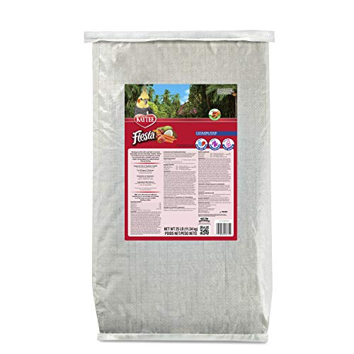 Kaytee Fiesta Cockatiel Food 25 lb