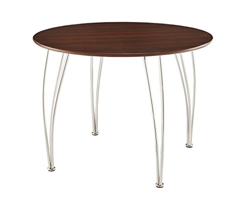 DHP Bentwood Round Dining Table Top.Legs sold seperately, Espresso Brown, Medium