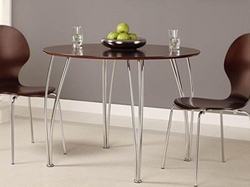 DHP Bentwood Round Dining Table Top.Legs sold seperately, Espresso Brown, Medium