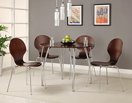 DHP Bentwood Round Dining Table Top.Legs sold seperately, Espresso Brown, Medium