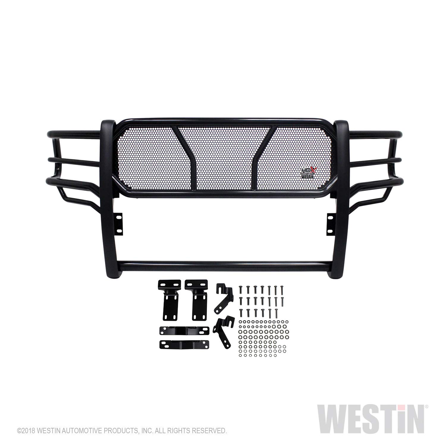 Westin 57-3555 Black HDX Grille Guard fits 2010-2018 Ram 2500 3500