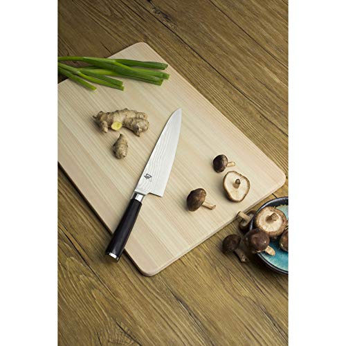 Shun Cutlery Classic Asian Cook's Knife 7”, Gyuto-Style Chef's Knife, Ideal For All-Around Food Preparation, Authentic, Handcrafted Japanese Knife, Professional Chef Knife