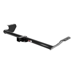 curt 13068 class 3 trailer hitch, 2-inch receiver, fits select honda odyssey, gloss black powder coat