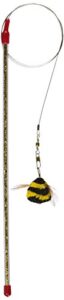 da bee cat & kitten wand toy by go cat, makers of da bird