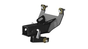 kolpin 85195 2" atv receiver hitch for polaris sportsman/scrambler xp 850 1000 (2010-2019), black