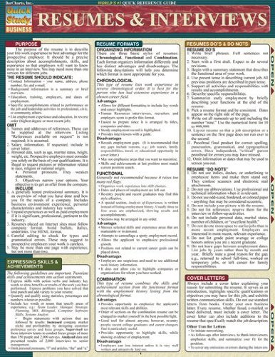 BarCharts- Inc. 9781572225466 Resumes Interviews- Pack of 3