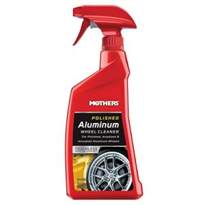 mothers 06024 polished aluminum wheel cleaner - 24 oz.