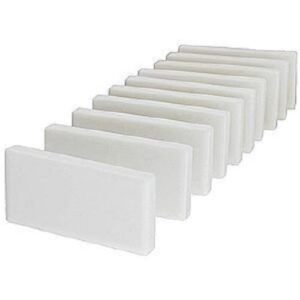 white streak plates - set of 10